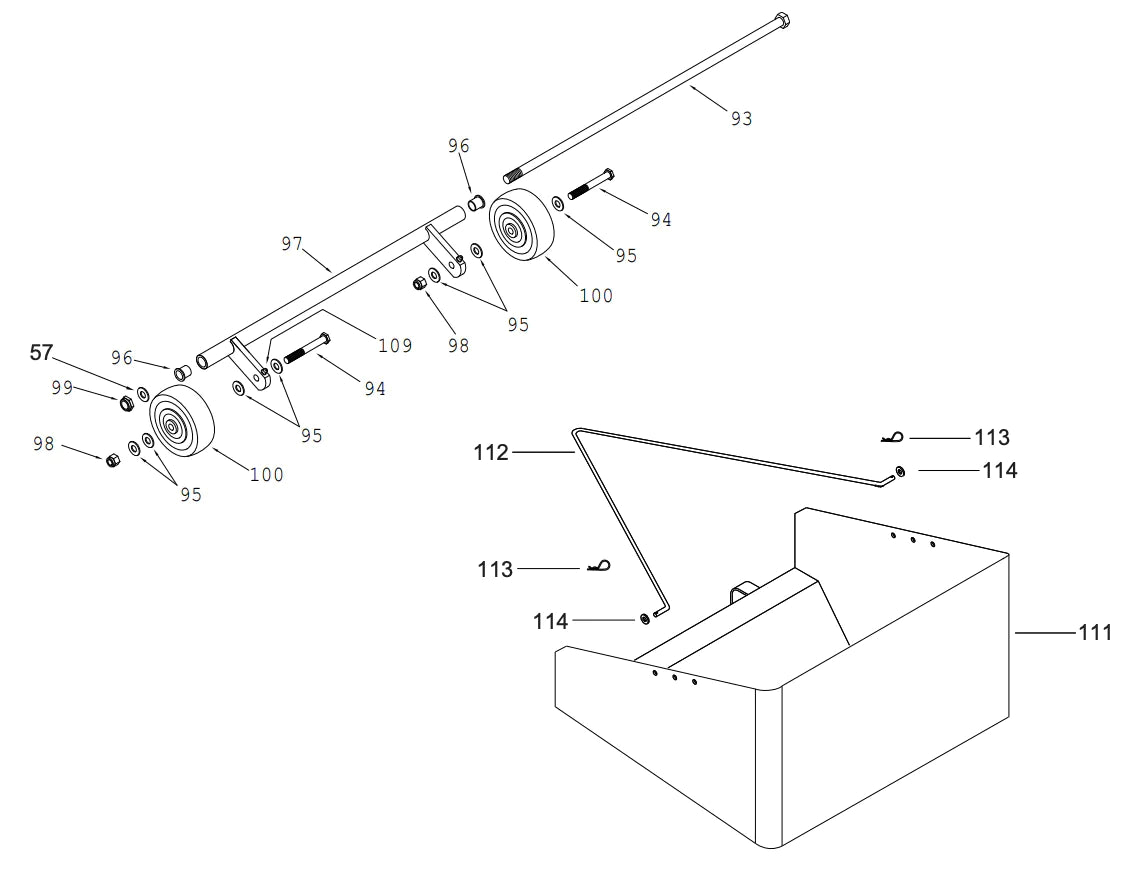 RL205, RL207 (CASTERS & TIE ROD) – zampree.com