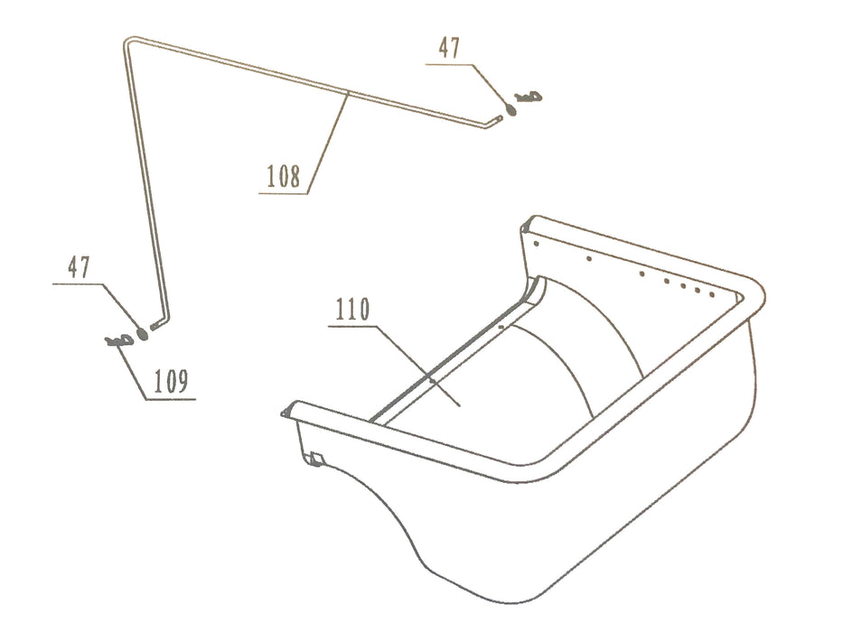 California Trimmer : Grass Catcher Kit 20" OEM # 20801 | Zampree.com ...